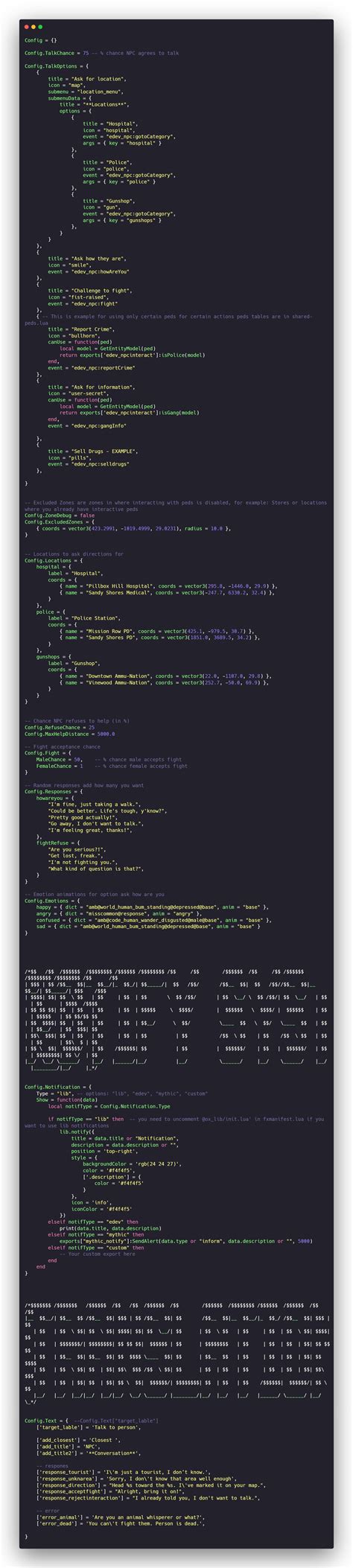 Npc Interaction Standalone Fivem Releases Cfxre Community