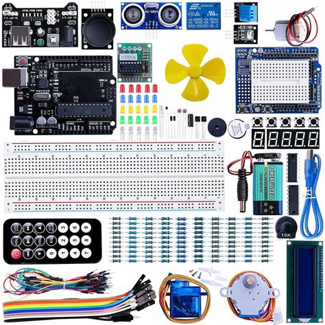 Uno Project Super Starter Kit With Tutorial And Uno R3 Rees52