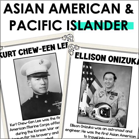 Aapi Month Poster Set For Classroom And School Displays Teacher Jeanell