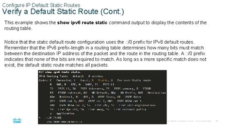 module 15 ip static routing switching routing and