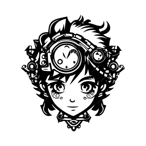 Steampunk Anime Drawing