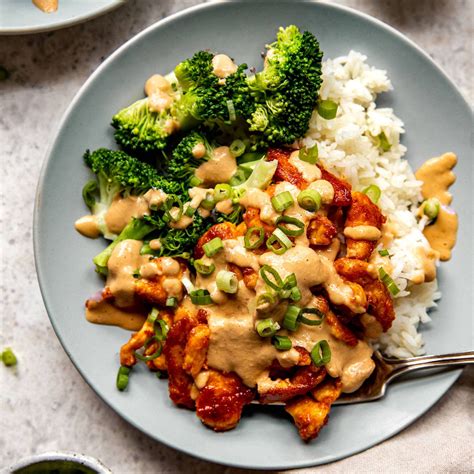Red Curry Chicken Stir Fry With Spicy Cashew Sauce Recipe Recipe Ocean