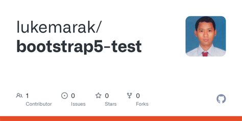 github lukemarak bootstrap5 test
