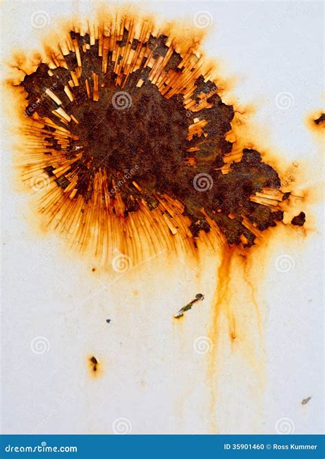 Bleeding Rust Stock Photo Image Of Orange Gold Heavy 35901460