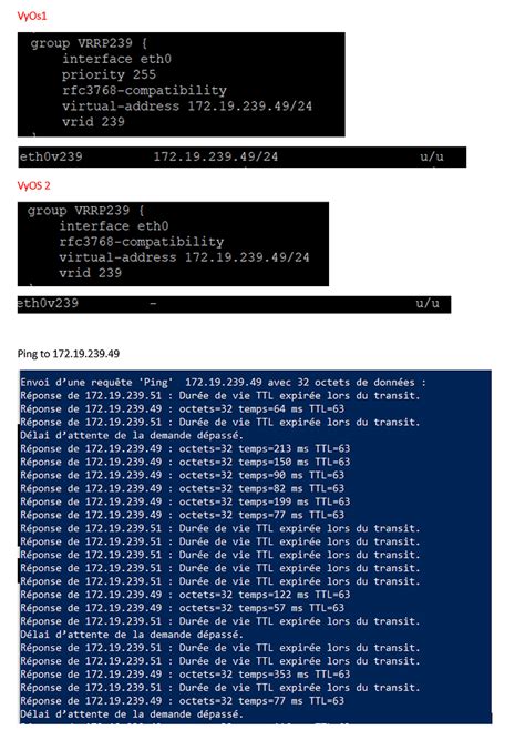 Vyos 129 S1 On Esxi Vrrp Rfc3768 Compatibility Dupplicate Ping