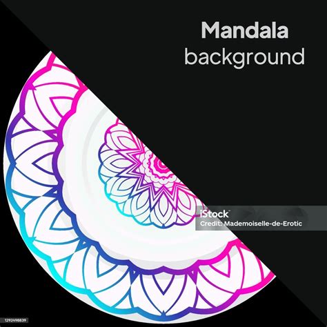 인도 꽃 페이즐리 메달 배너 민족 만달라 장식 인사말 카드 색칠 공부 전화 케이스 인쇄용 벡터 일러스트레이션 개성 개념에 대한