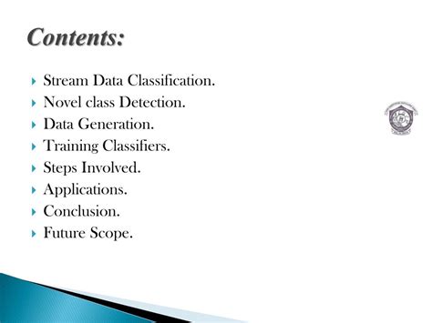Ppt Classification And Novel Class Detection Of Feature Based Stream Data Powerpoint