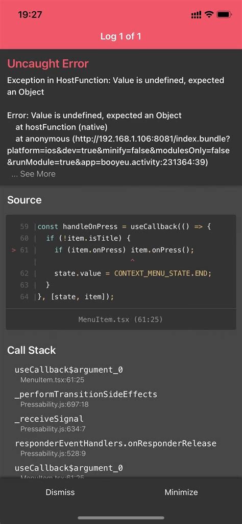 Synchronously Call Function Issue Enesozturk React Native Hold Menu Github