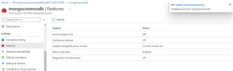How To Migrate Periodic Backup To Continuous Backup For Azure Cosmos Db