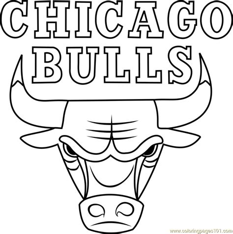 Chicago Bulls Coloring Pages