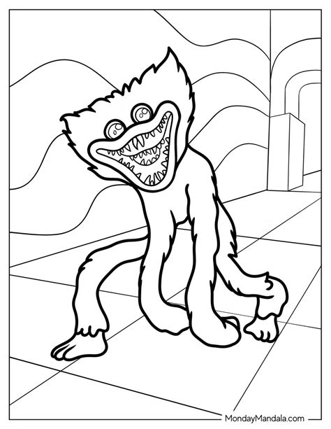 Poppy Playtime Coloring Pages Free