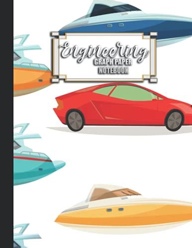 Engineering Graph Paper Notebook Engineer Lab Quadrille Graph Paper