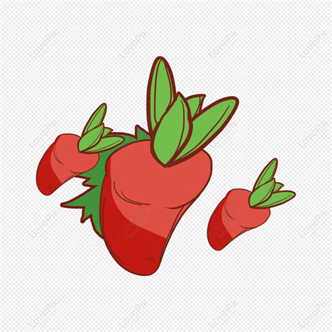크리 에이 티브 만화 딸기 그림 Png 일러스트 무료 다운로드 Lovepik