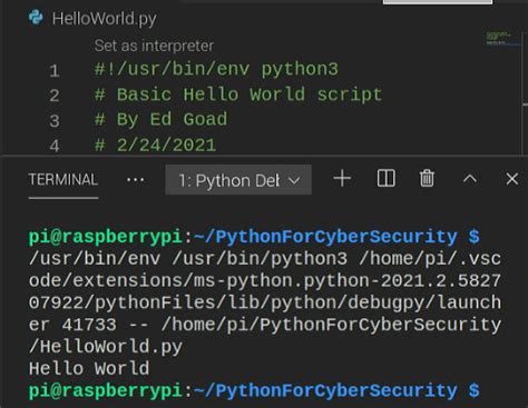 Chapter 2 Python And Ides Python For Cyber Security
