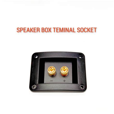 Speaker Box Terminal With Binding Post Connectors Shopee Malaysia