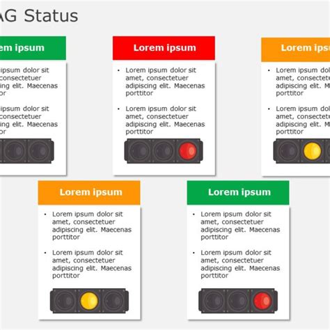RAG Status PowerPoint Template