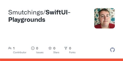 github smutchings swiftui playgrounds
