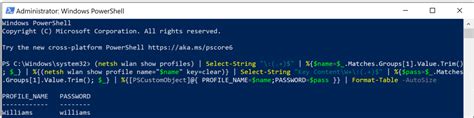 Dump Wifi Passwords Using Powershell On Windows 11 Or Windows 10 Nathan Lasnoski