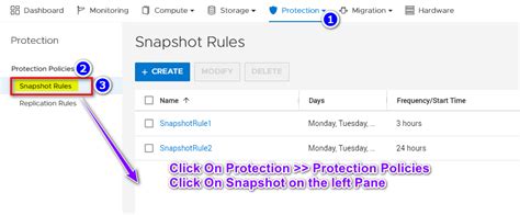 How To Create Snapshot Rule On Dell Powerstore Storageareanetwork