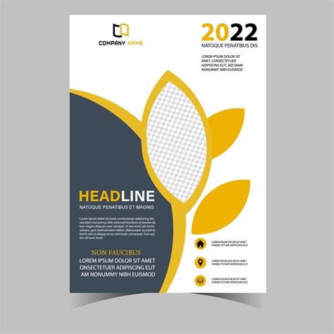 Шаблон фирменного бланка для бизнеса, дизайн корпоративного флаера ...