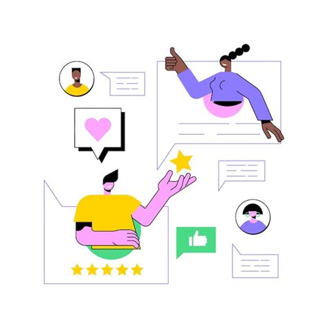 Premium Vector Feedback Abstract Concept Vector Illustration