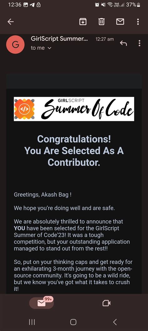 Akash Bag On Linkedin Contributor Girlscriptsummerofcode Gssoc23 Opensource