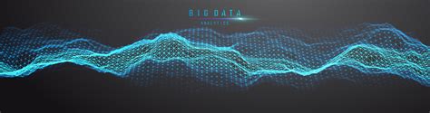 빅 데이터 시각화 배경 3d 빅 데이터 연결 배경 사이버 기술 Ai 기술 와이어 네트워크 미래 와이어 프레임 데이터 시각화 벡터