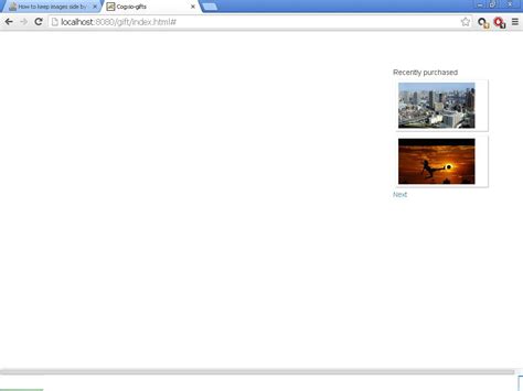 Javascript How To Keep Images Side By Side Using Bootstrap Stack