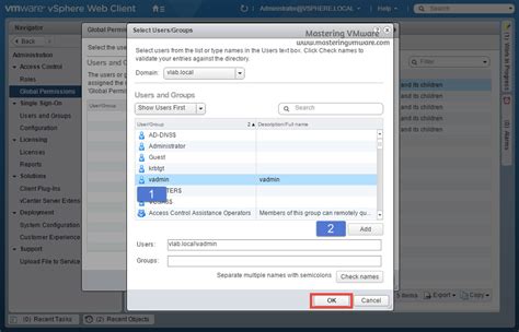 Configure Ad In Vcsa 65 Mastering Vmware