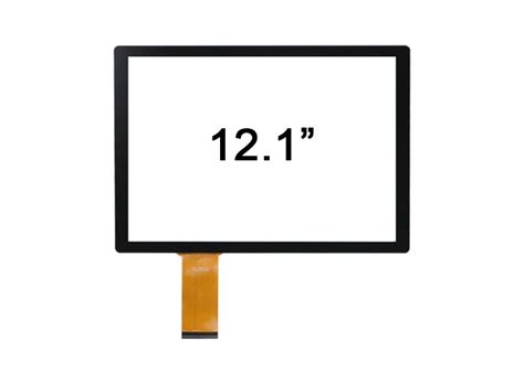 Pcap 12 1 Inch Anti Glare Touch Screen Glass Panel With Ilitek Controller