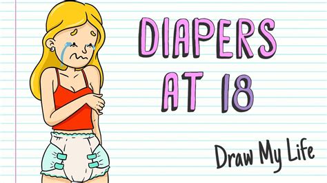 Diapers At 18 👶 Real Story Draw My Life Realtime Youtube Live View