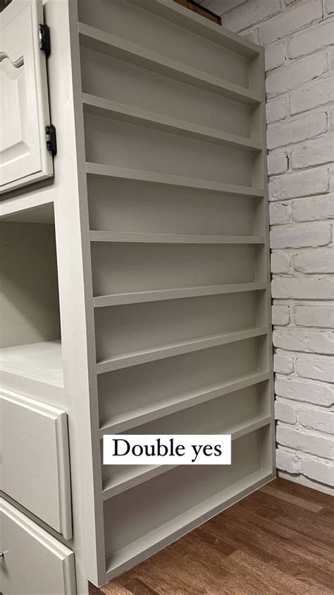 Minimalist Bookshelf With Double Yes Design