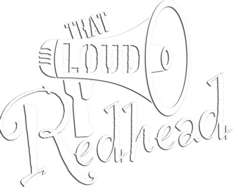 Download Loud Redhead Megaphone Graphic