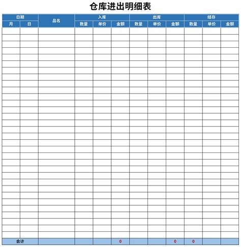 仓库出货表格模板 仓库出库单模板表格 仓库入库单表格模板 大山谷图库