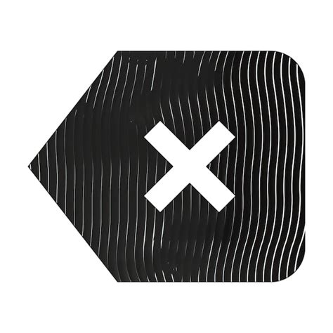 Premium Photo Photo Icons Delete Icon Black White Lines Texture