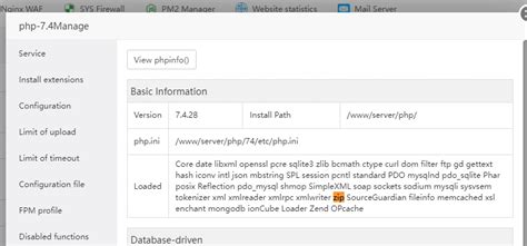 Zip Php Extension Installation AaPanel Free Hosting Control Panel