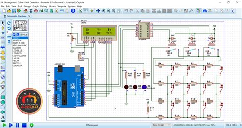 Underground Cable Fault Detection Using Arduino Ma Robotic