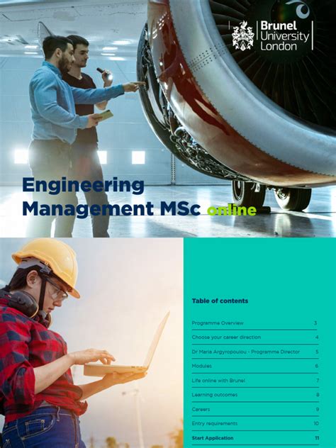 Engineering Management Msc Brunel University Pdf