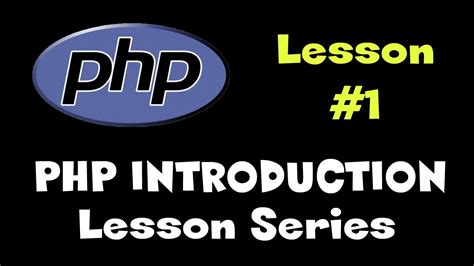 Php Class For Beginners Lesson 1 Youtube