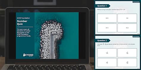 👉 ultimate gcse foundation number quiz teacher made