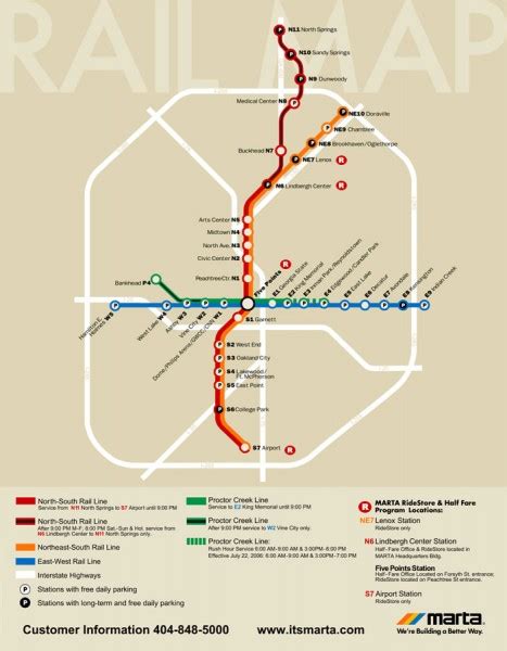 Marta Rail Map Merychecks