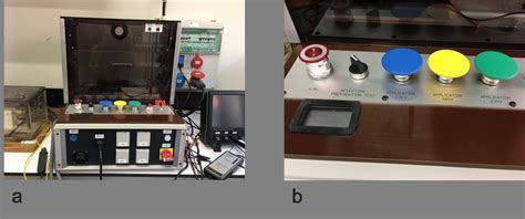 9 Carbonized Workbench A Overview B Different Applied Voltages