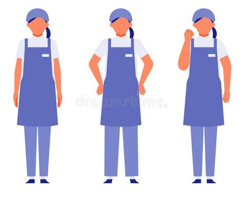 Working Woman Concept For Problem Solving Woman Cartoon Character