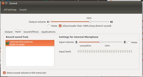 Internal Microphone Not Working In Viber On Ubuntu 15 10 Ask Ubuntu