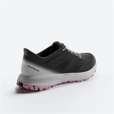 Kiprun Tr2 Womens Trail Running Shoe Carbon Grey Decathlon