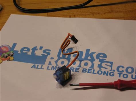 How To Modify A Micro Servo For Continuous Rotation Tutorials Robotshop Community