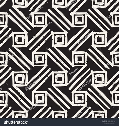 2 504 Graphical Hand Drawn Vector Seamless Pattern Geometrical Linear Triangles Pattern Images