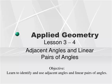 Ppt Applied Geometry Powerpoint Presentation Free Download Id 9066721