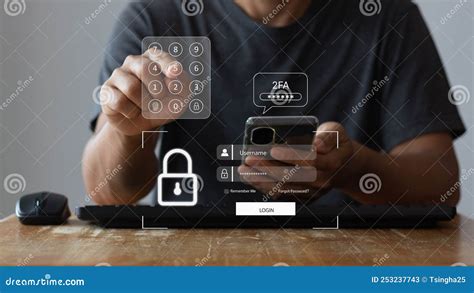 2fa Increases The Security Of Your Account Two Factor Authentication Digital Screen Displaying