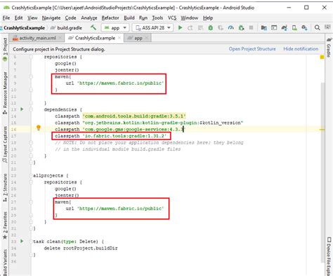 Firebase Crashlytics Setup And Configuration Online Tutorials Library